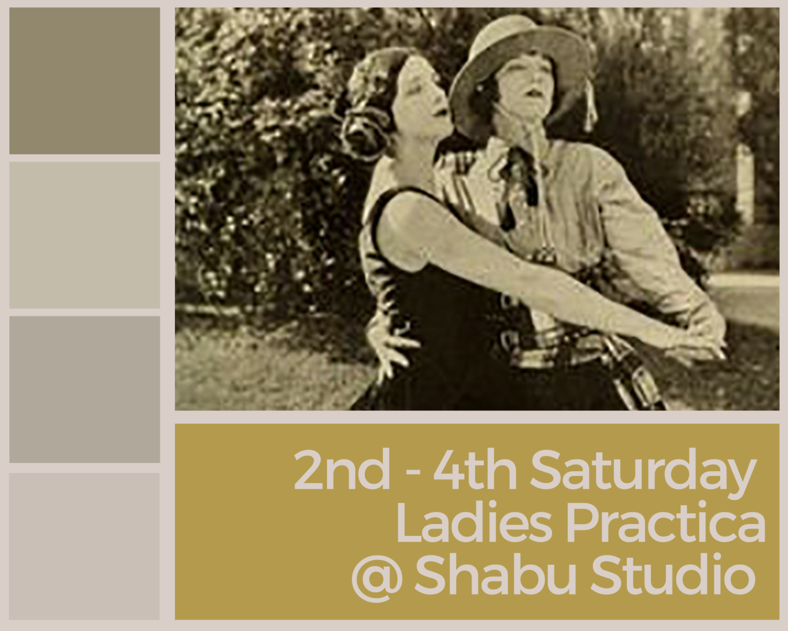 Ladies Practica @ Shabu Studios (Bimonthly) - www.portlandtango.com